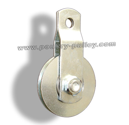 Double 3 1/2" cast iron Red pulley - HS118361C (China Manufacturer ...