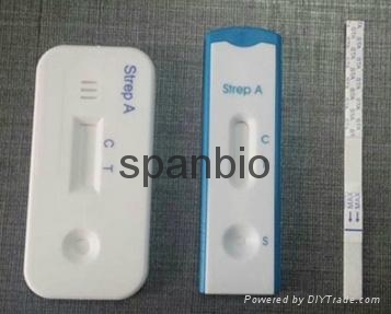 Strep A antigen rapid test uncut sheet - INC-052 - SPAN (China ...