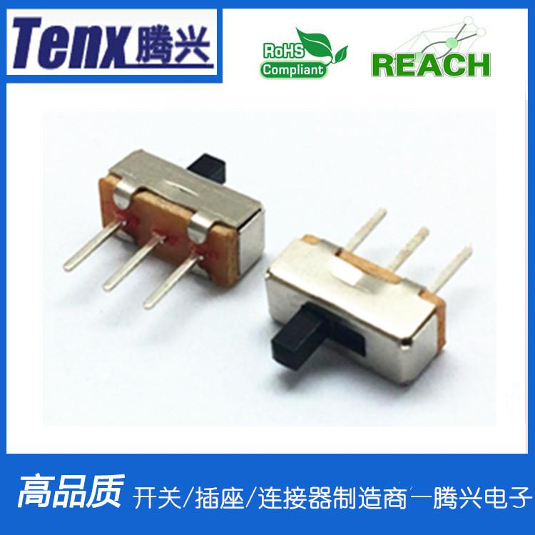 開關廠家熱銷撥動開關2P2T自動化生產開關SS-22D03【滑動開關】 - SS-12D01G - 騰興 (中國 生產商) - 其它開關 - 開關 產品 「自助貿易」