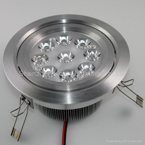 the popular 9w led downlight(Triad of a lens) - KX-LD9*1WAD4E - KOXIN ...