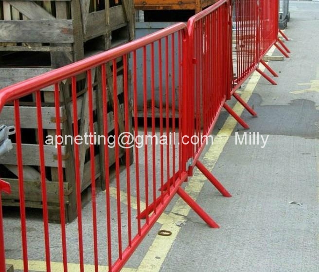 Bike Rack barricade/ecnomic Crowd Control Barrier/Enclosure Pedestrian ...