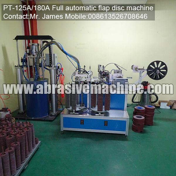 Full automatic flap disc machine - PT-125A/PT-180A - PROWAY (China ...