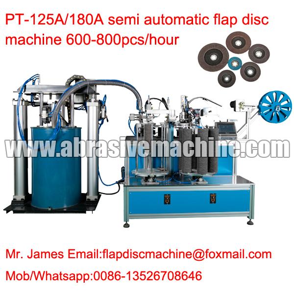 Full automatic flap disc machine - PT-125A/PT-180A - PROWAY (China ...