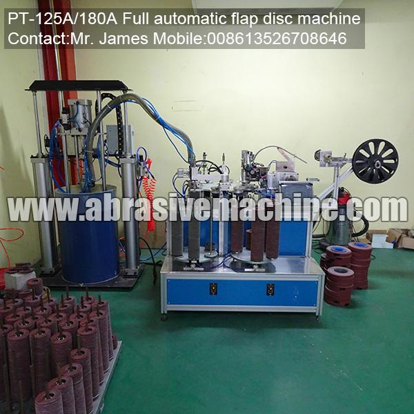 Full automatic flap disc machine - PT-125A/PT-180A - PROWAY (China ...