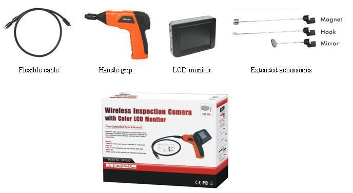 Wireless Inspection Camera with LCD Monitor - FLT-W802A (China ...