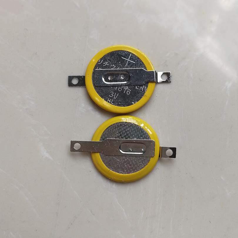 SMD Welded pins CR1616 tabs button cell coin batteries for PCB Player ...