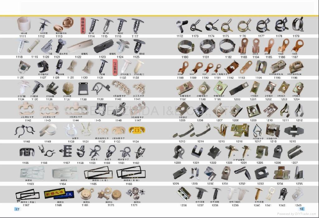auto plastic fasteners - 392592000 - HEBEI HD (China Trading Company ...