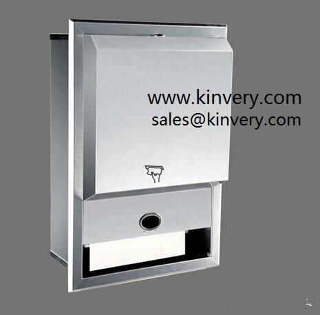 Automatic Sensor Paper Towel Dispenser (Stainless Steel) - Kinvery ...