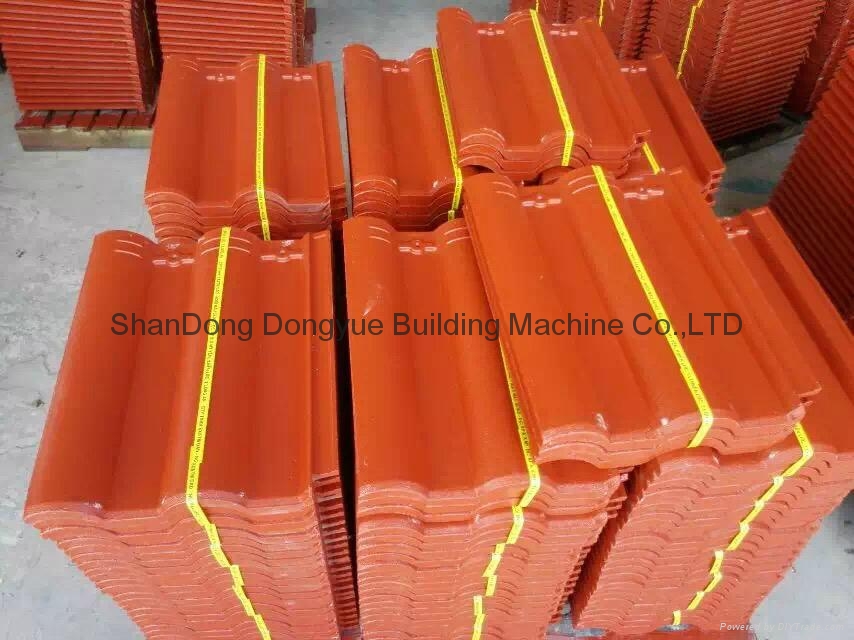 Roof Cement Tiles Press Machine/Concrete Roofing Tiles Machine Factory ...
