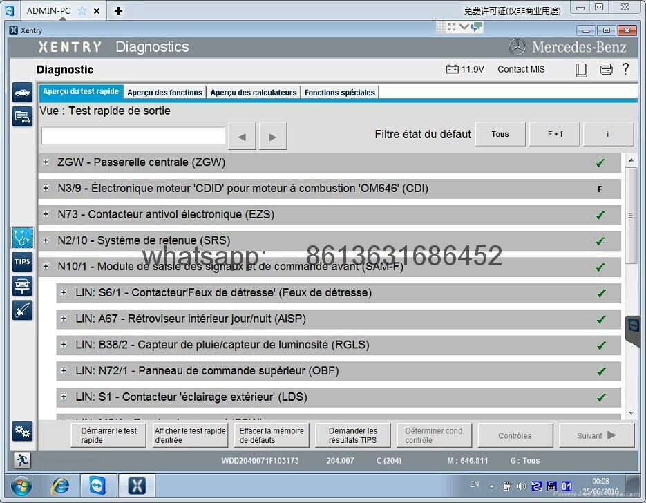 Mercedes Benz Truck Diagnostic Scanner , MB STAR C3 Pro for Benz Trucks ...