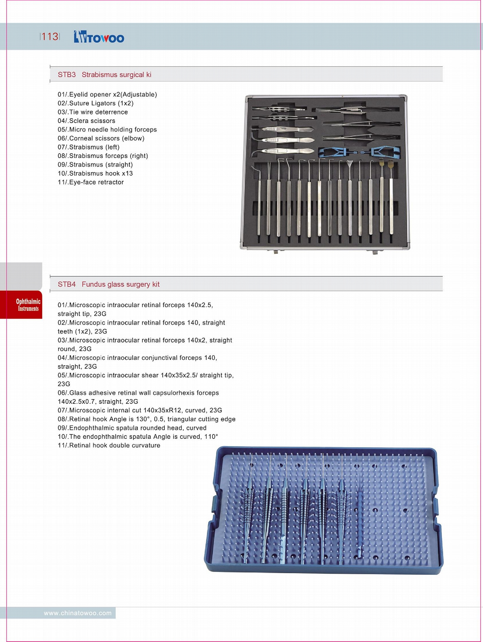 STB1-STB5 Eye surgery kit - China - Manufacturer - Tools - China