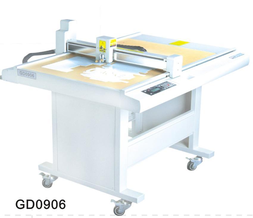 GD0906 paper box sample maker flatbed cutter table plotter machine ...