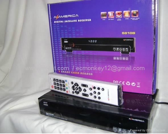 AZbox AZ America S810B digital satellite receiver DVB-S,digital set top ...