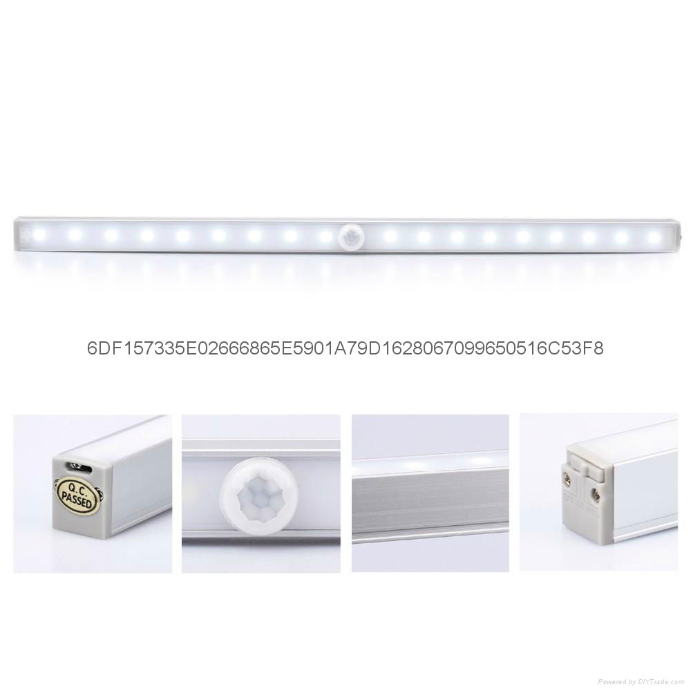 20 LED PIR Auto Motion Wireless Sensor mini infrared Night Lights ...