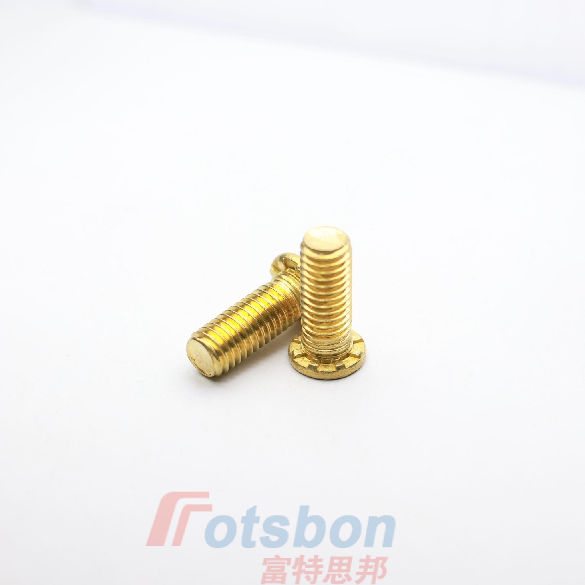 HFHB-M8-20Self Clingching Screws Heavy-Duty Studs Brass - FOTSBON ...