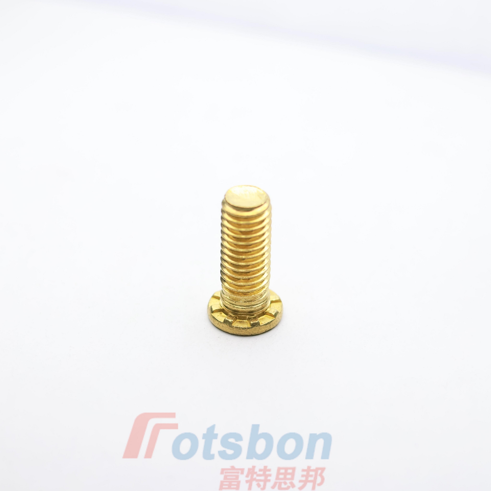 HFHB-M8-20厚头压铆螺钉重型高强度压铆螺丝黄铜材质 - 深圳市 - 生产商 - 产品目录 - 压铆螺母|压铆螺母柱|涨铆螺母|镶入螺