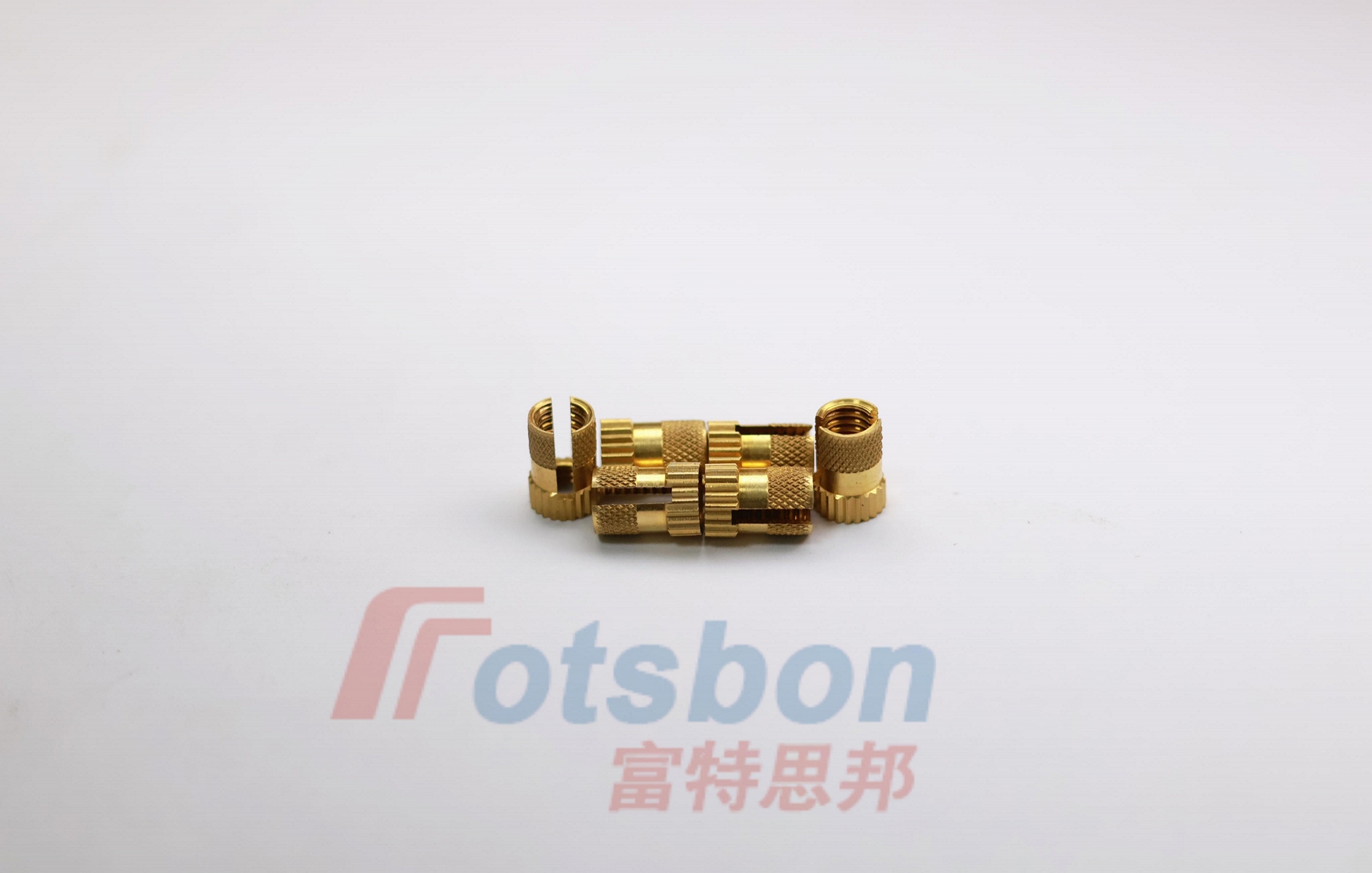 PKB/PKA-M4 Straight Knurl Press-fit Inserts Brass Fasteners - FOTSBON ...
