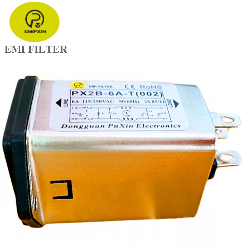 普鑫原廠直銷電源濾波器 插座保險一體式濾波器 - PX2B-10A-T - 普鑫EMIPXIN (中國 生產商) - 其它電力、電子 - 電子、電力 產品 「自助貿易」