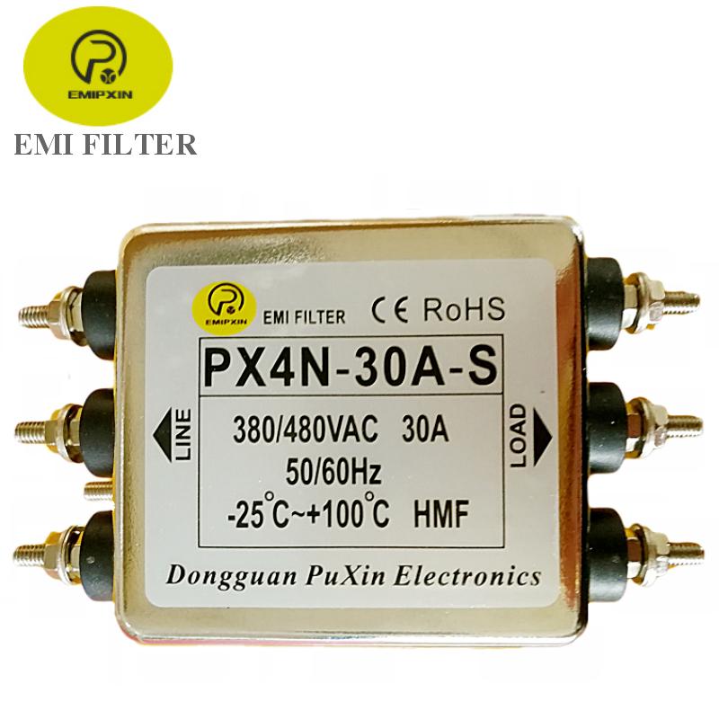 普鑫原廠三相濾波器 三相電源濾波器380V濾波器 - PX4N-30A-S - 普鑫EMIPXIN (中國 生產商) - 其它電力、電子 - 電子、電力 產品 「自助貿易」