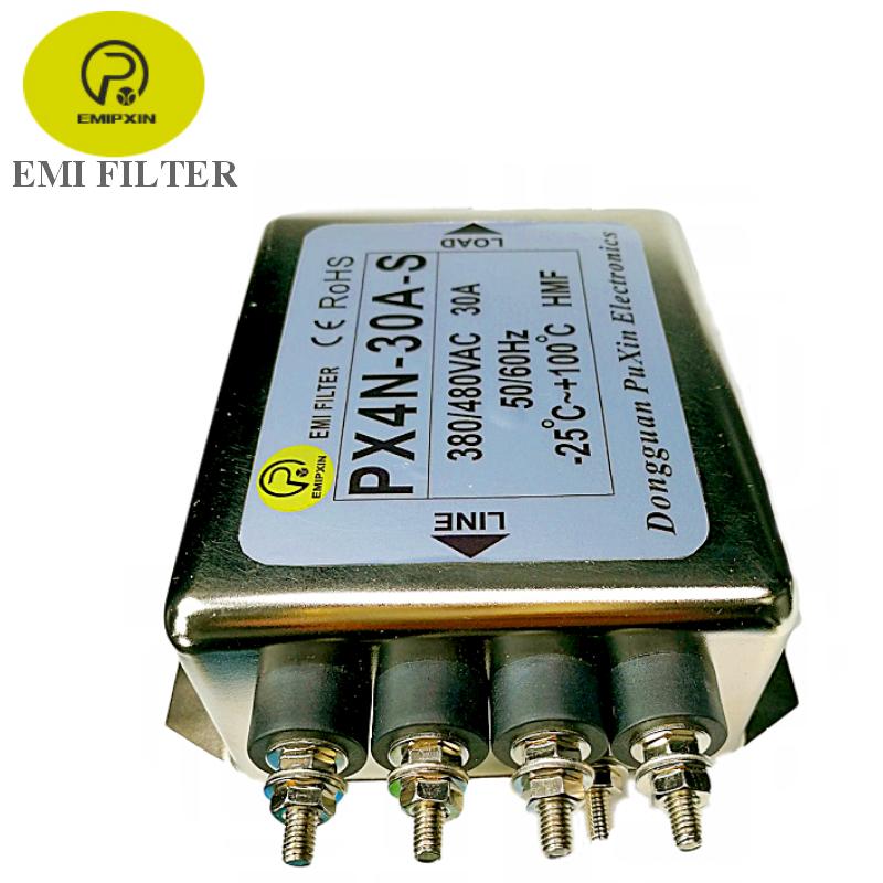 普鑫原厂三相滤波器 三相电源滤波器380V滤波器 - PX4N-30A-S - 普鑫EMIPXIN (中国 广东省 生产商) - 其它电力、电子 - 电子、电力 产品 「自助贸易」