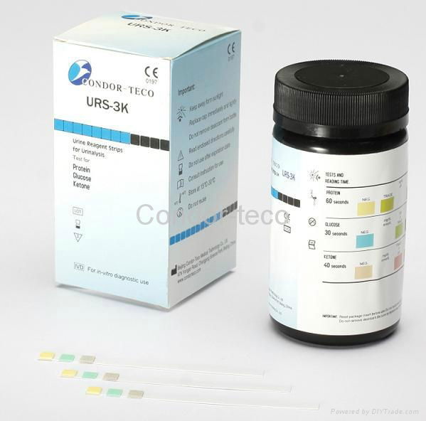 Urine Test Strip (URS-3K) - Condorteco (China Manufacturer) - Chemical ...