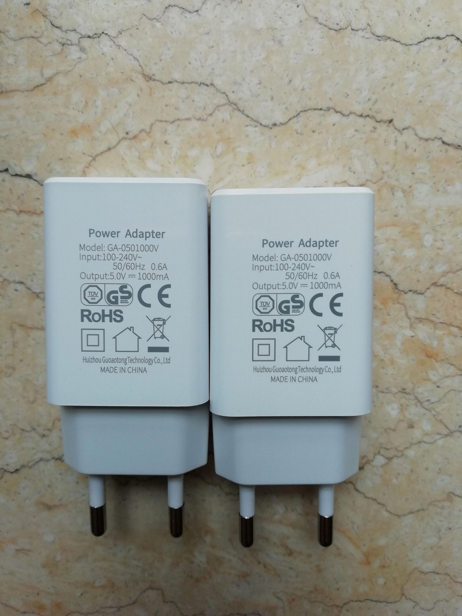 wholesales EU 5V1A, 5V2A USB Wall Charger adapter,white/black MOQ 100PCS - GAT-0502000 - GAT ...