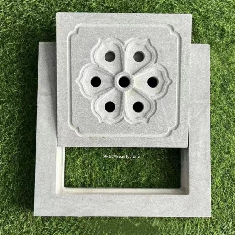 Waterjet Cut Granite for Ouside Rainwater Street Gutter (China ...