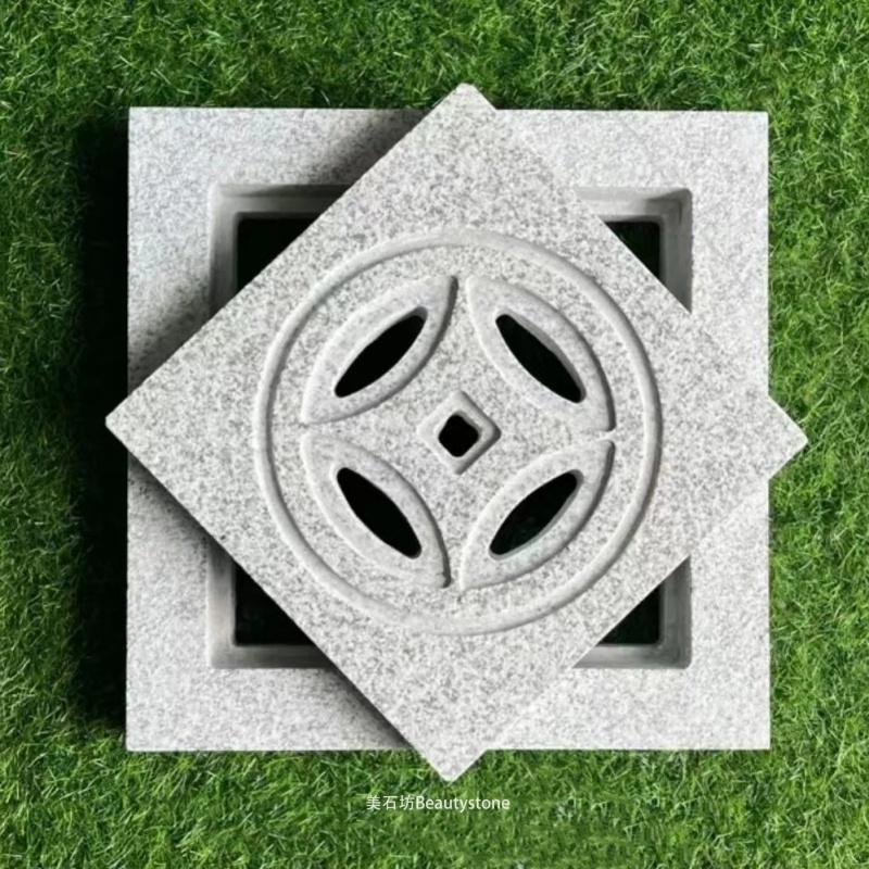 Waterjet Cut Granite for Ouside Rainwater Street Gutter (China ...