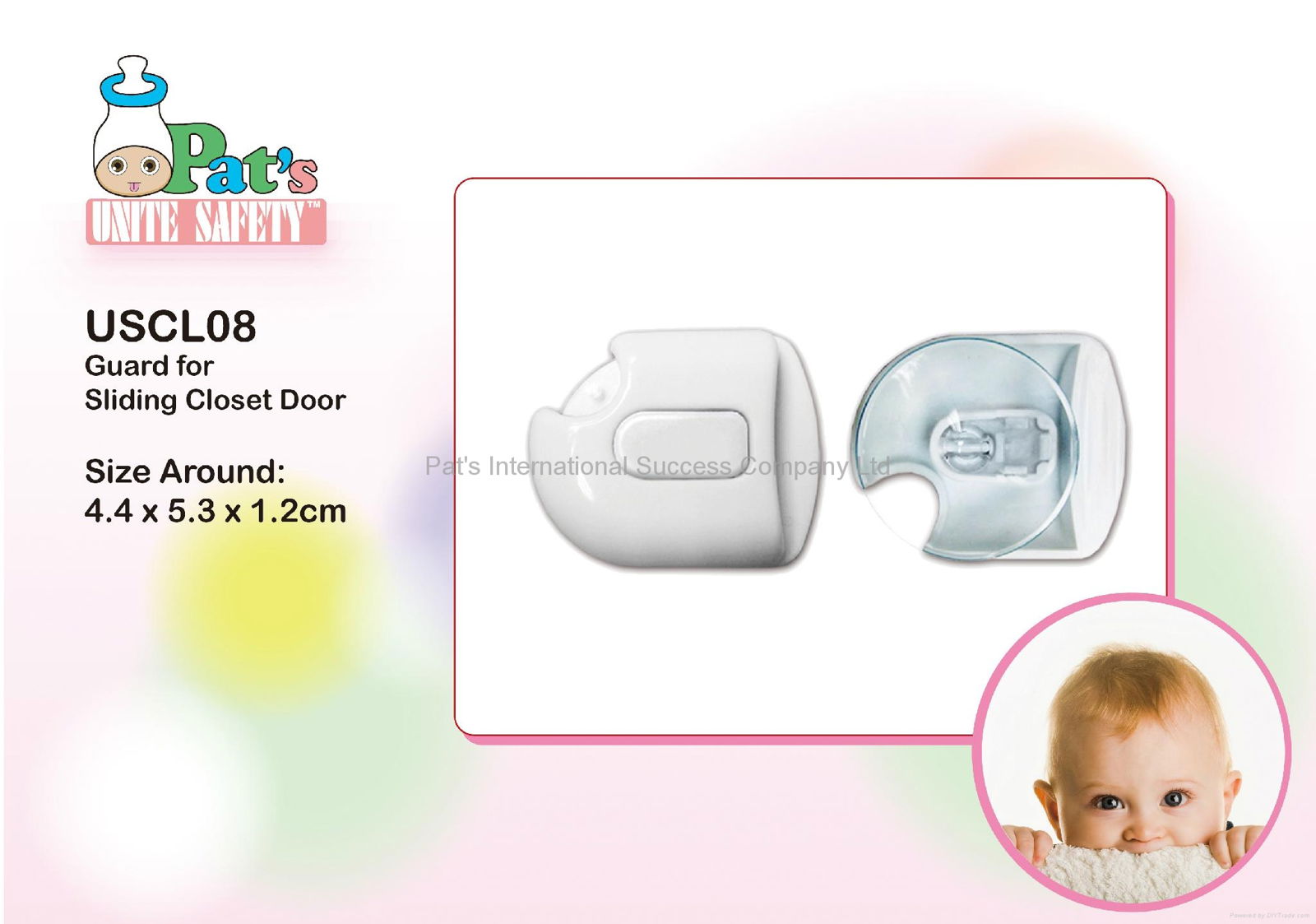 Glass Lock With Suction Cup - USCL08 (Hong Kong Manufacturer) - Babies ...