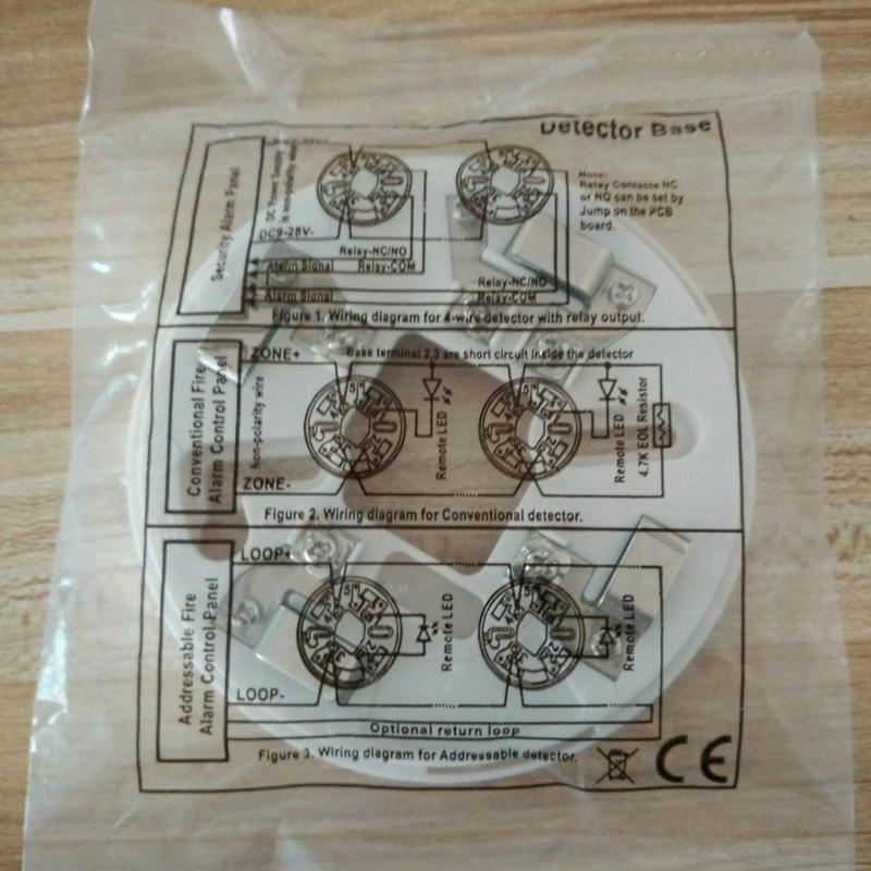 4-Wire Smoke Detector with relay output - JTY-GD-DG311 - zc (China ...