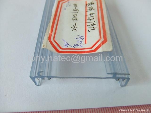 PVC co-extrusion profiles,PVC rail, price strip for shelves,PVC price ...