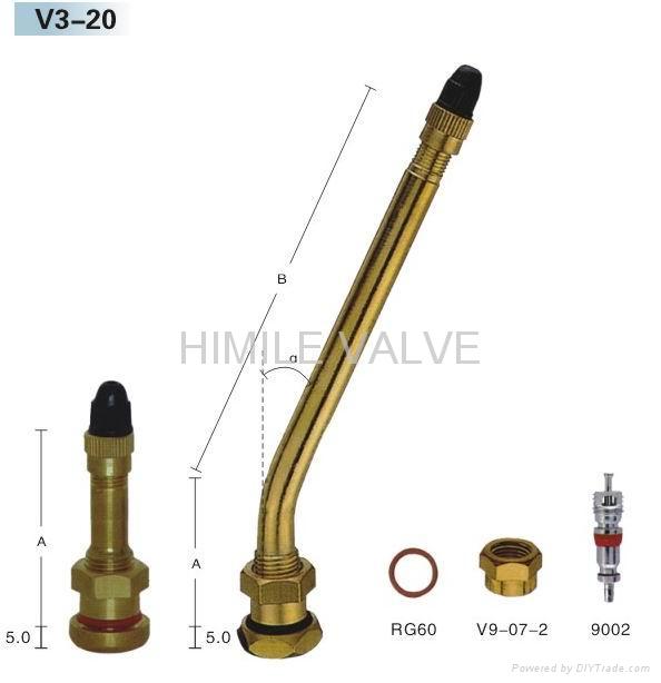 Bus Tyre Valves Tubeless Valve - V3-20-4 - HIMILE (China Manufacturer ...