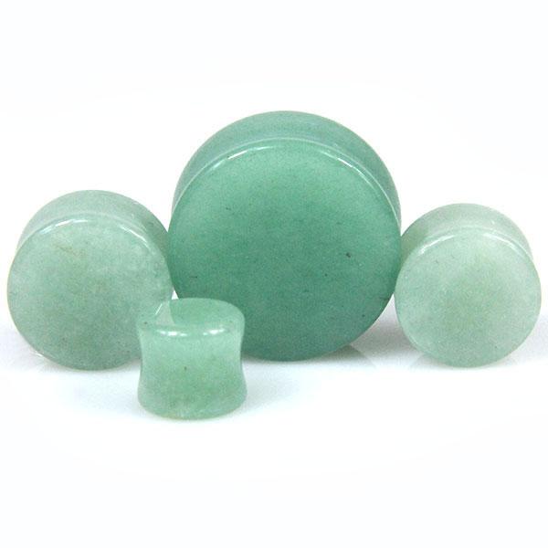 Natural double flared stone ear plugs - PLG001 - stoneplugcom (China ...