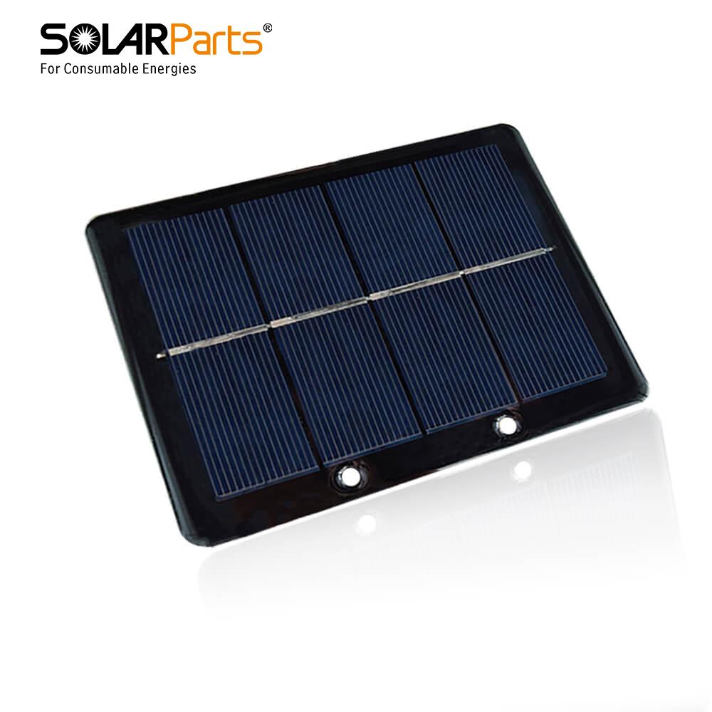 2V 1.2W Epoxy Resin Solar Panel 95*128*3mm - 203050052 - SOLARPARTS ...