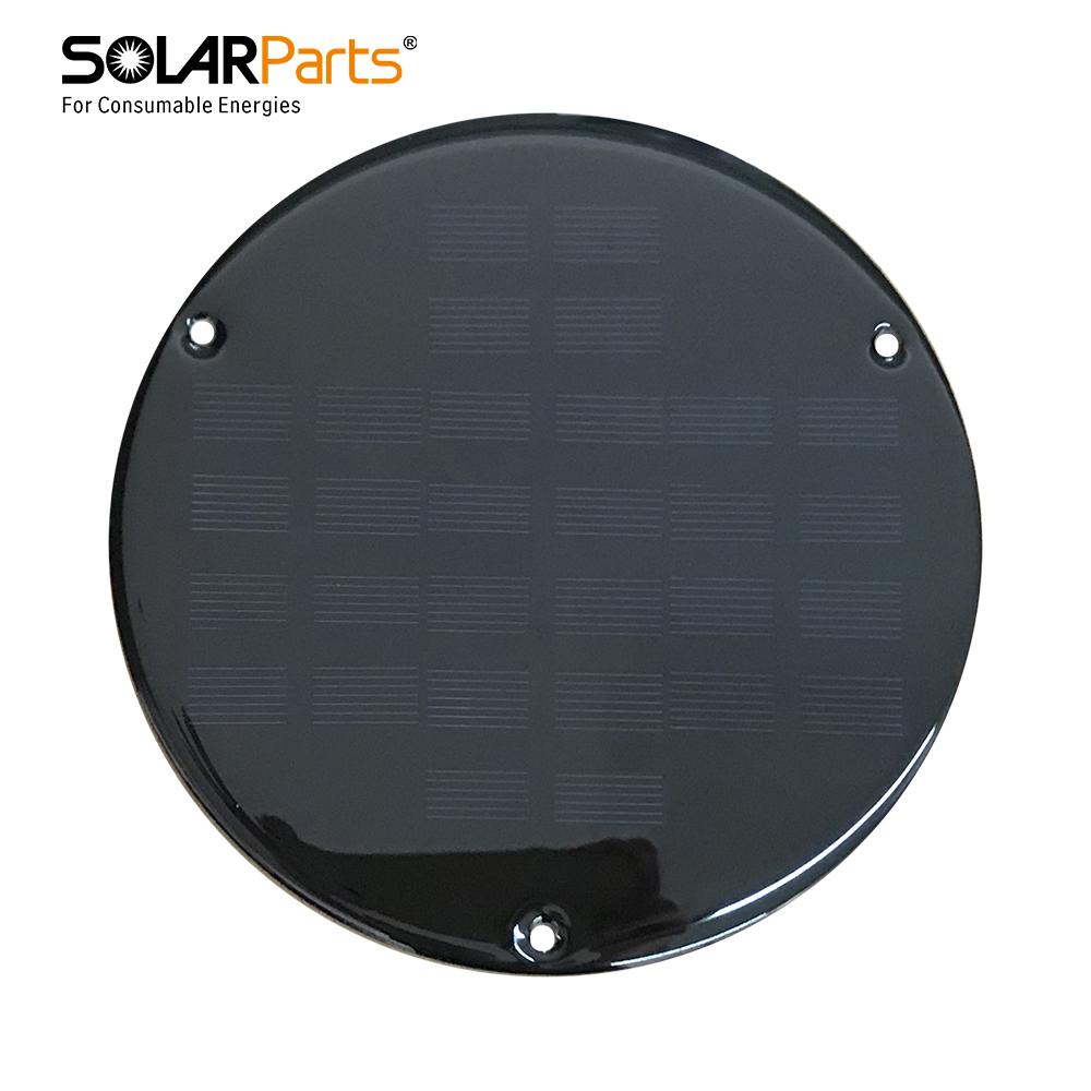 7.5V 0.5W Round Epoxy Resin Solar Panel diameter 146mm - KE-E0.5 ...