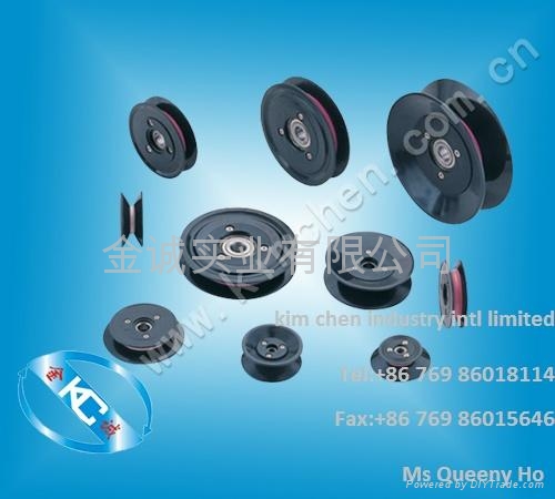 Flanged wire guide pulleys,wire rollers,pulley guides for cabe making ...