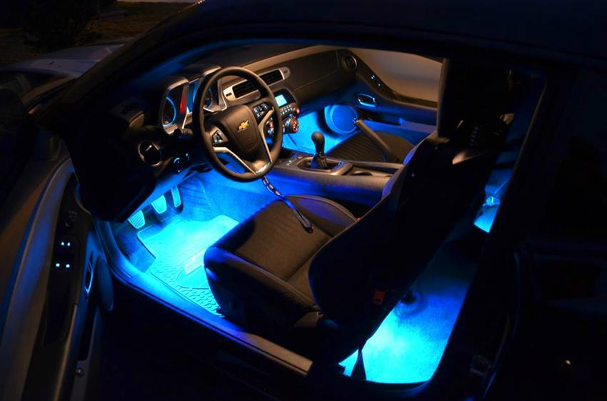 Car Interior LED Atmosphere Decorative Internal Light, Million Color ...