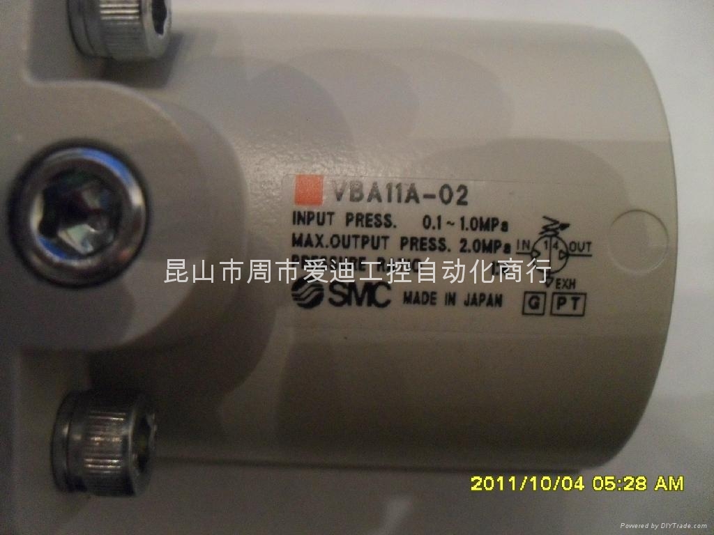 SMC增压阀 - VBA1111-02 (中国 江苏省 服务或其他) - 气动元件 - 机械五金 产品 「自助贸易」
