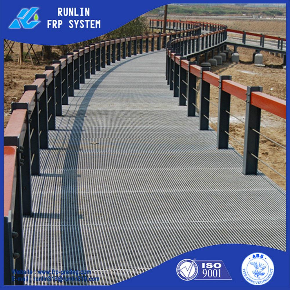 anti slip hight strength frp gratings ISO9001 ABS SGS certificate ...