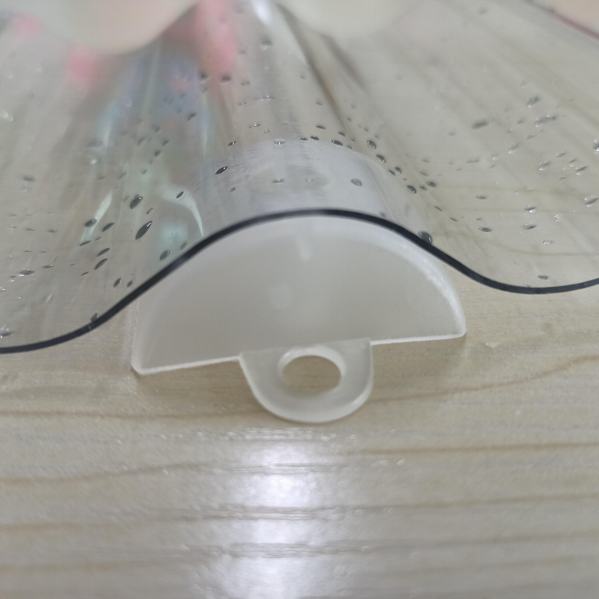 Arched corrugated covering support for corrugated polycarbonate sheet - Supporter-1 - LIMELIGHT ...